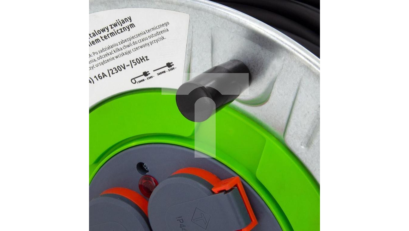 Bęben, nawijak metalowy do kabli, przewodów elektrycznych, przedłużaczy ...