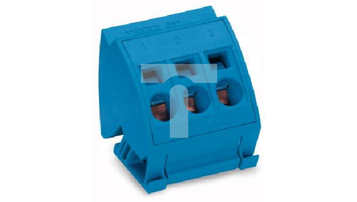 Blok potencjałowy 16mm2 jasnoszary 812-111 /12szt./ – WAGO | TIM SA