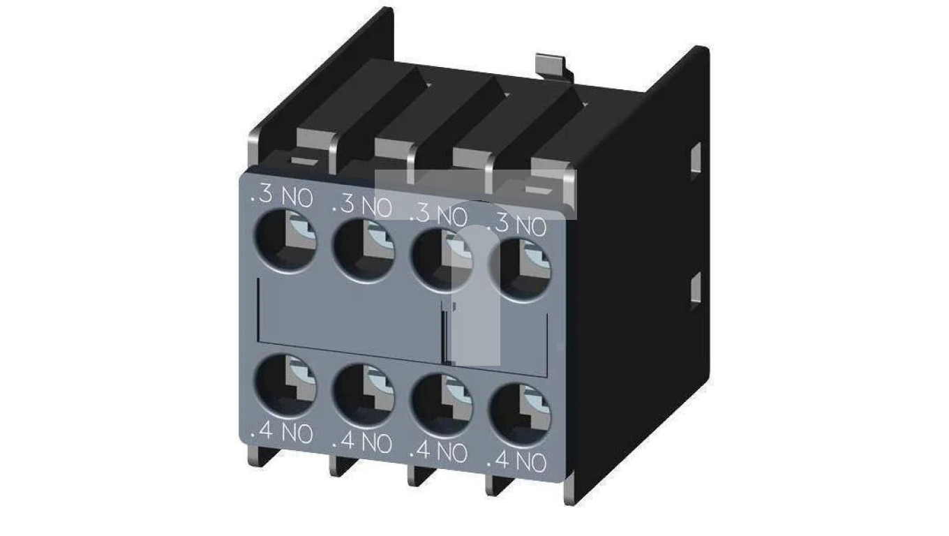 Styki pomocnicze 2Z 2R /tory prądowe 1Z 1R 1R 1Z/ montaż czołowy S00 do S3 przył śrubowe SIRIUS ...