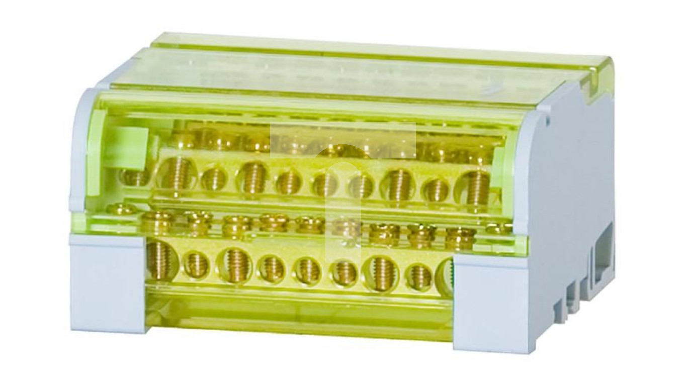 Blok rozdzielczy czterobiegunowy LBR - 411 (125A - 4x11 otworów) – F-ELEKTRO | TIM SA