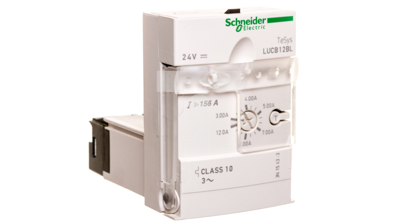 Blok wyzwalacza 3-biegunowy ochrona silnika 3-12A 24V DC LUCB12BL ...
