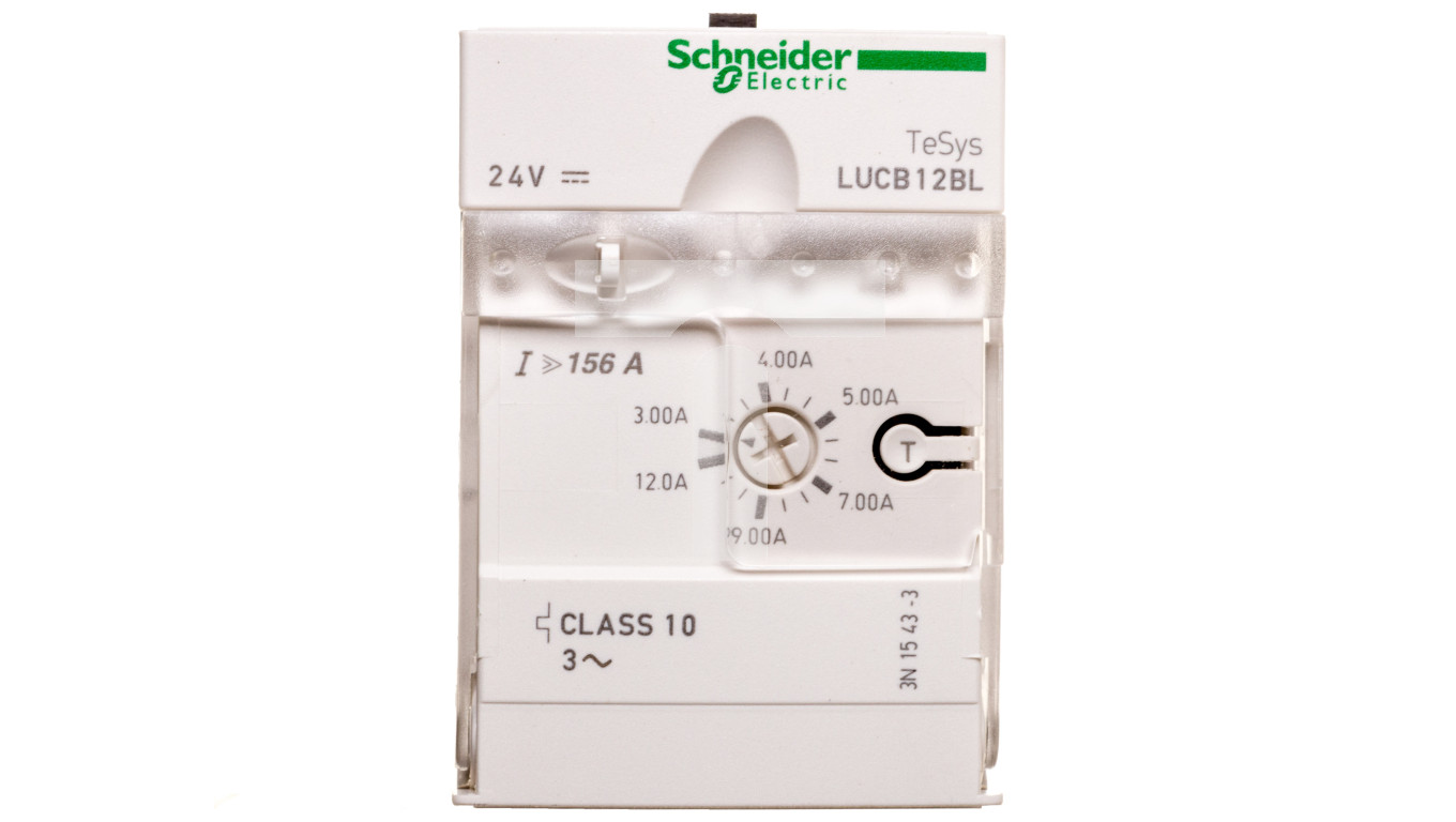 Blok wyzwalacza 3-biegunowy ochrona silnika 3-12A 24V DC LUCB12BL ...