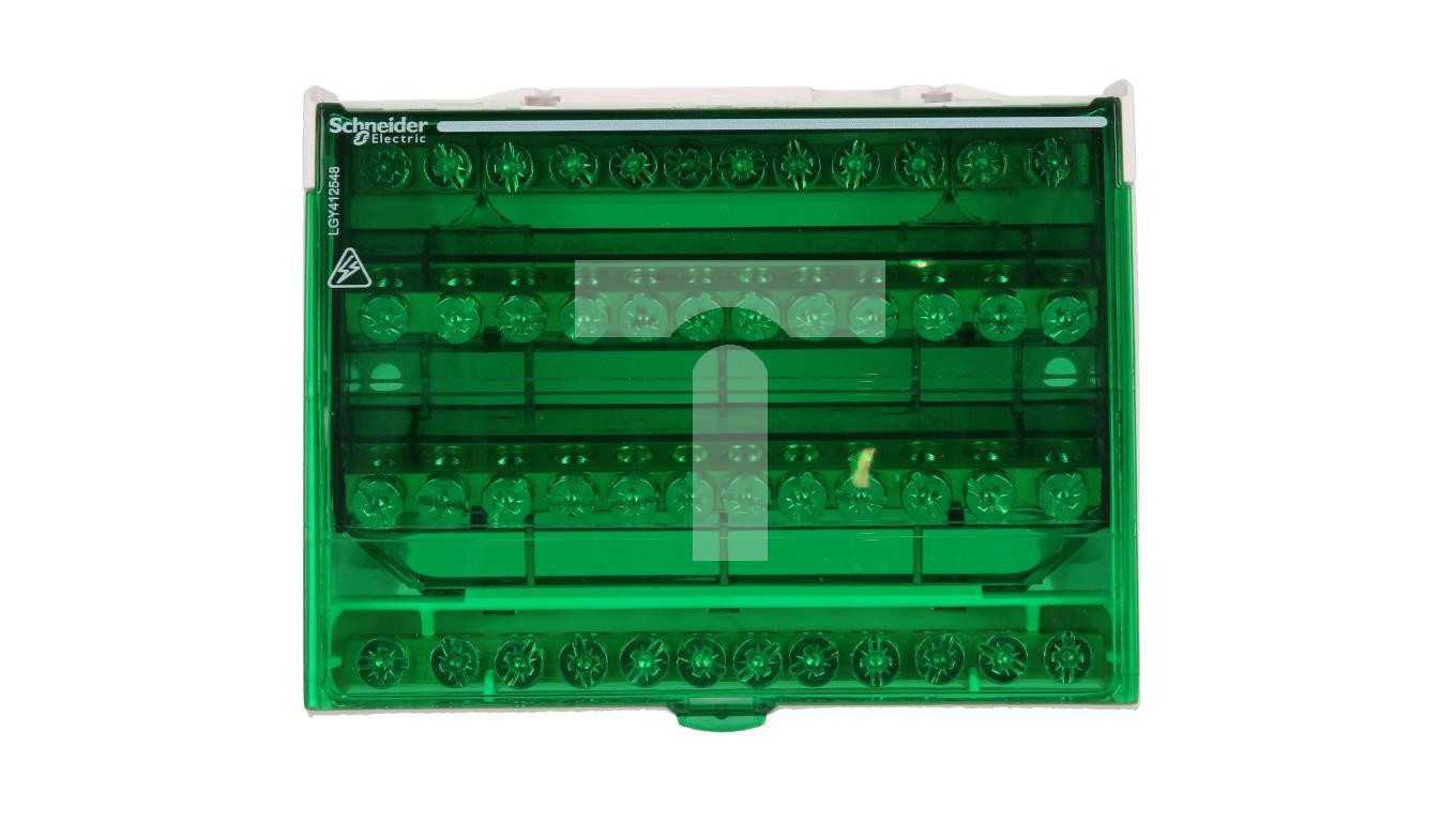 Blok zaciskowy 4P 125A, 4x12 zacisków LGY412548 – Schneider | TIM SA