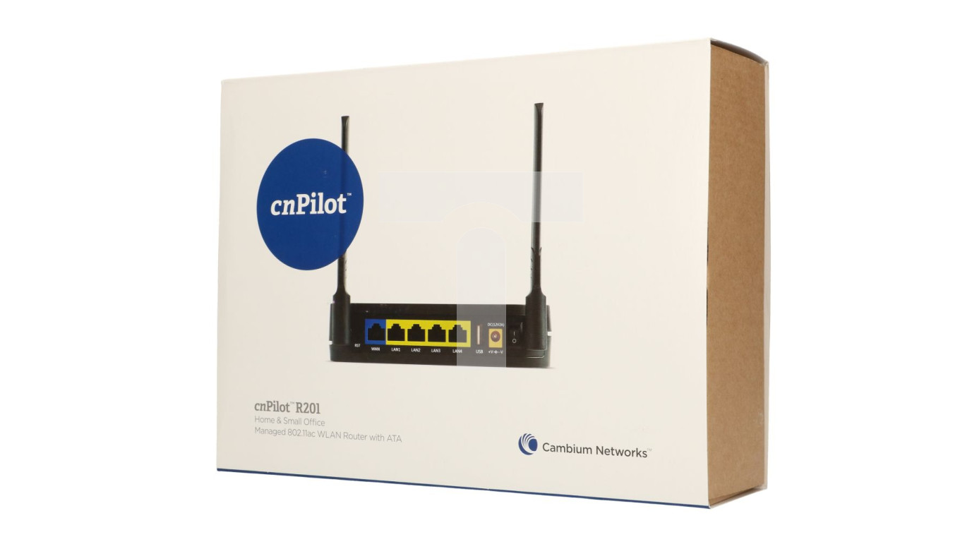 CAMBIUM CNPILOT INDOOR R201 802.11AC DUAL BAND ROUTER WITH VOIP GATEWAY ...