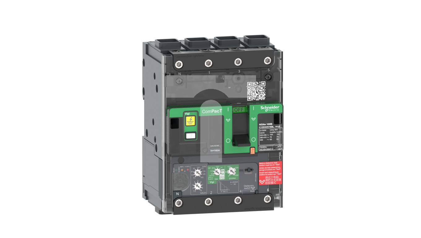 ComPacT NSXm , wyłącznik NSXm 25kA Vigi 100A 4P EverLink – Schneider ...
