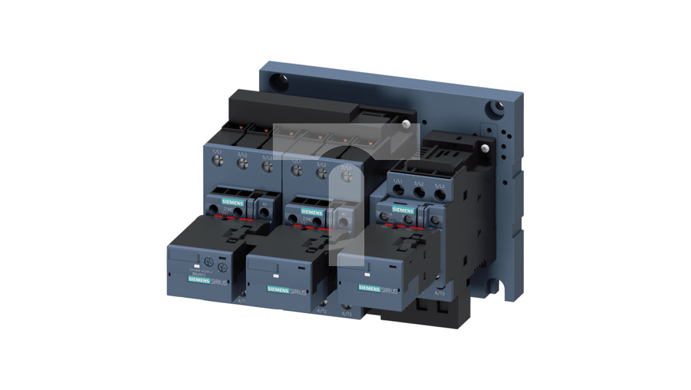 Contactor assembly for star-delta (wye-delta) start AC-3, 37 kW/400 V ...