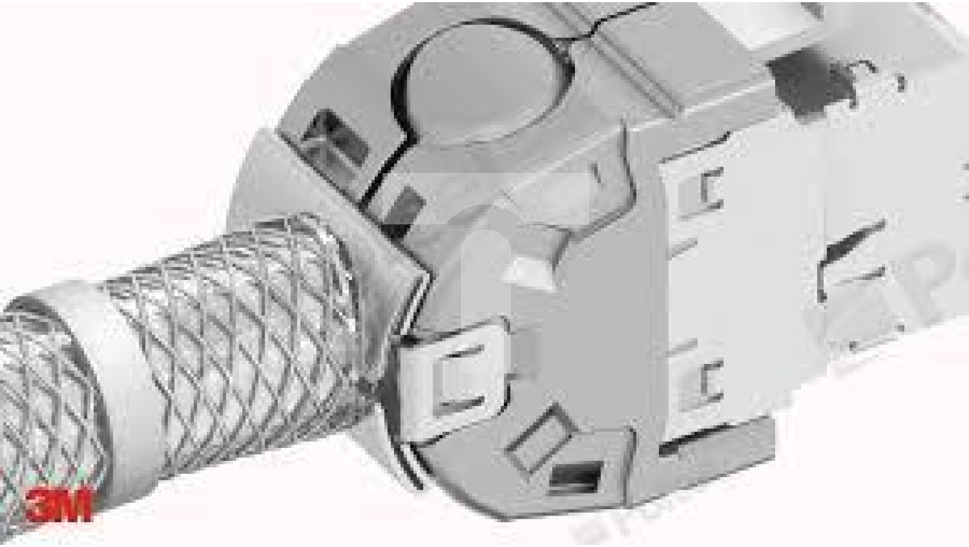 Corning (3M) Złącze keystone RJ-45 K6, STP Three Entry (pakowane 480 ...