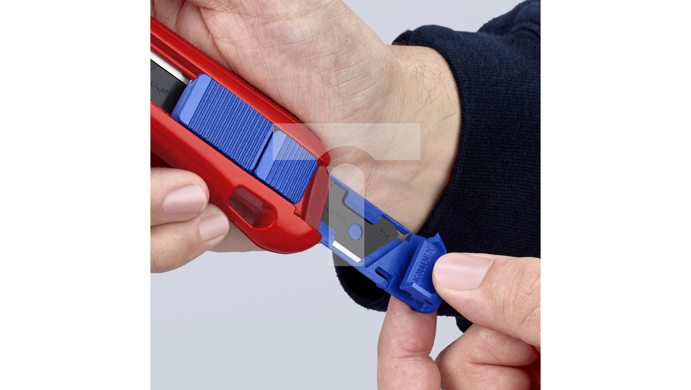 Nóż z odłamywanym ostrzem 165 mm CutiX 90 10 165 BK – KNIPEX | TIM SA