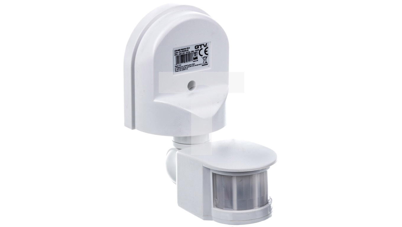 Czujnik ruchu CR-2, max 1200W, AC220-240V, 50/60Hz, kąt działania 180 ...