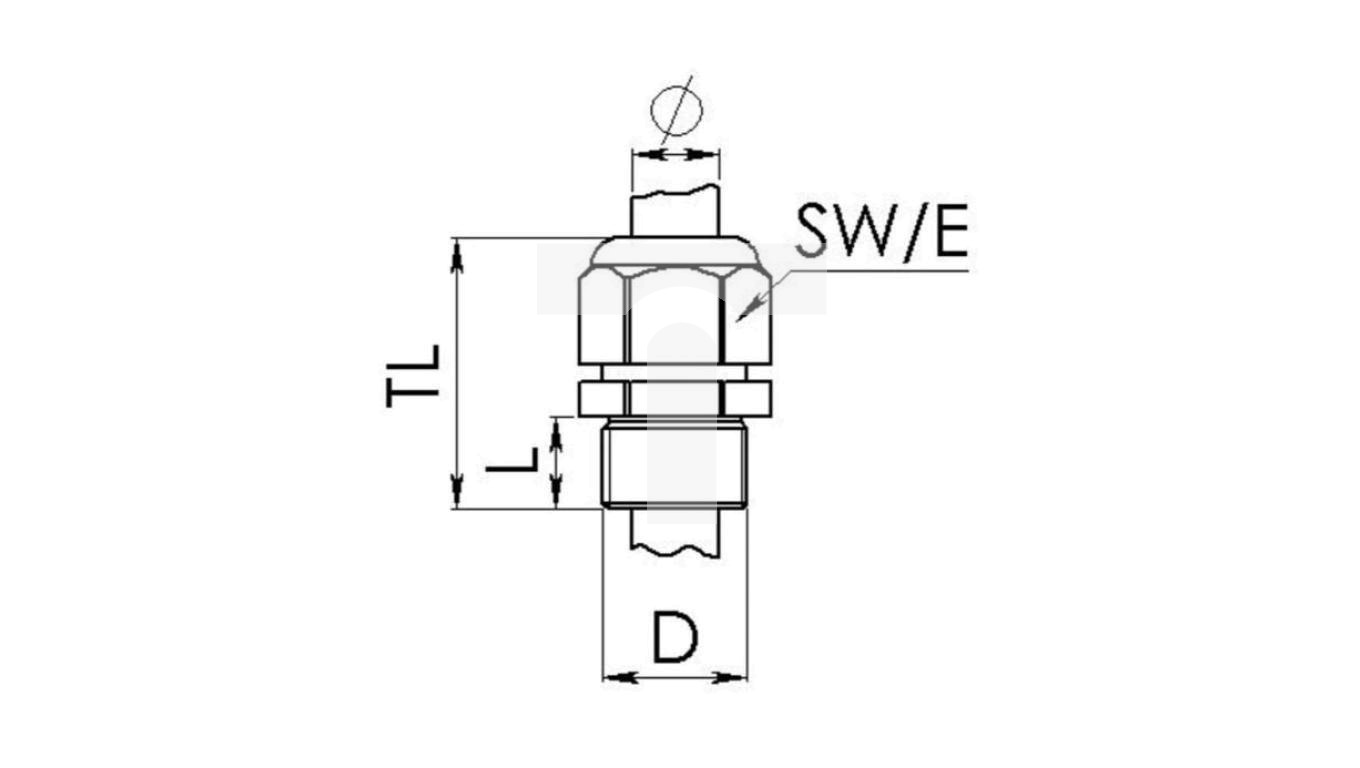 DŁAWIK MOSIĘŻNY Z WKŁ. UZIEM. EMSKV 20 10065018 (50 szt.) – WISKA Hoppmann GmbH | TIM SA
