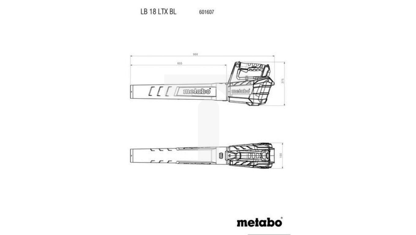 DMUCHAWA AKUMULATOROWA LB 18 LTX BL – METABO | TIM SA