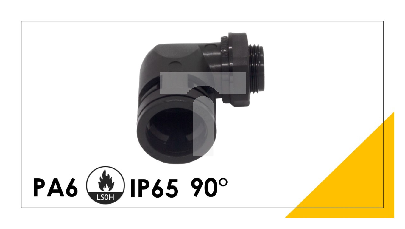 Dławik do peszla 90 ANA-QUICK M16x1,5-NW10 - BLACK 968.315.2 /1szt ...