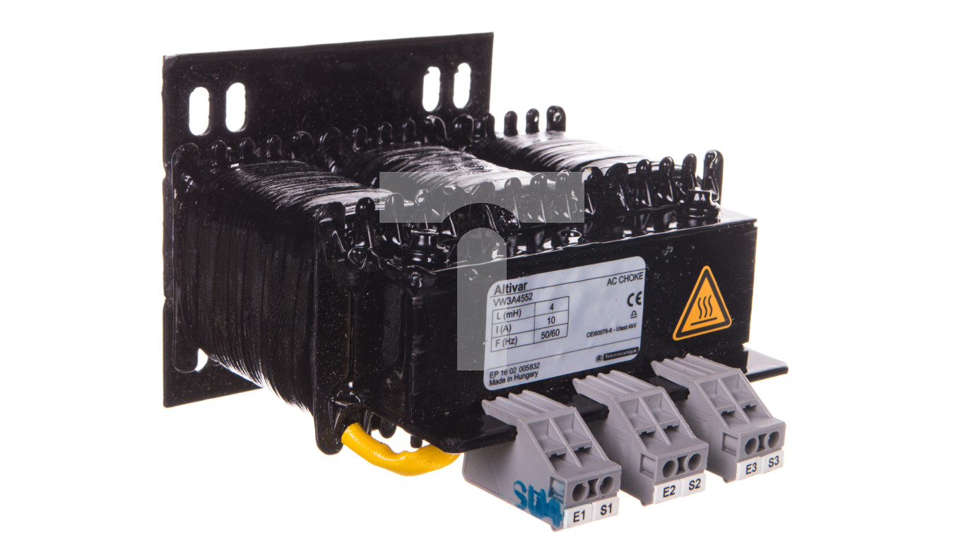 Dławik sieciowy 3-fazowy 4mH 10A VW3A4552 – Schneider | TIM SA