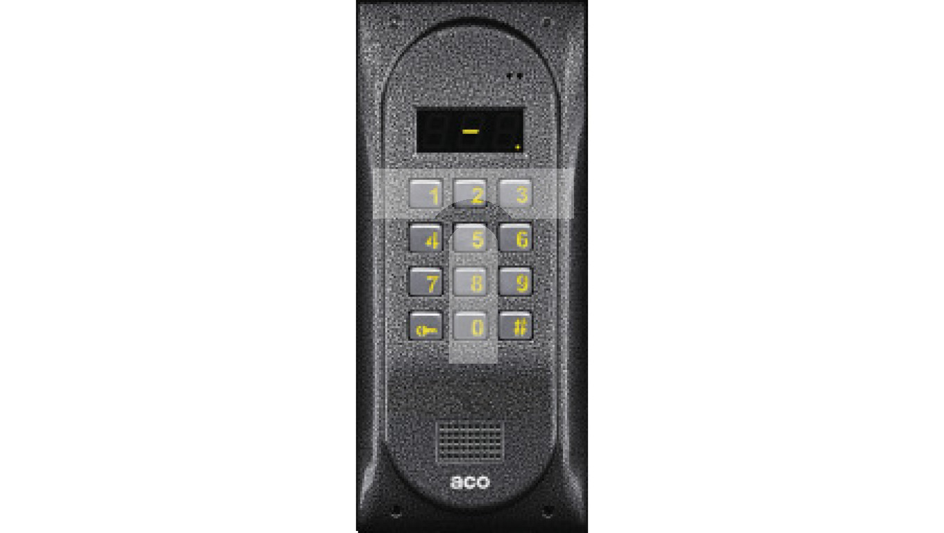 Domofon typu Cyfral” z zamkiem szyfrowym CDNC GR – ACO | TIM SA