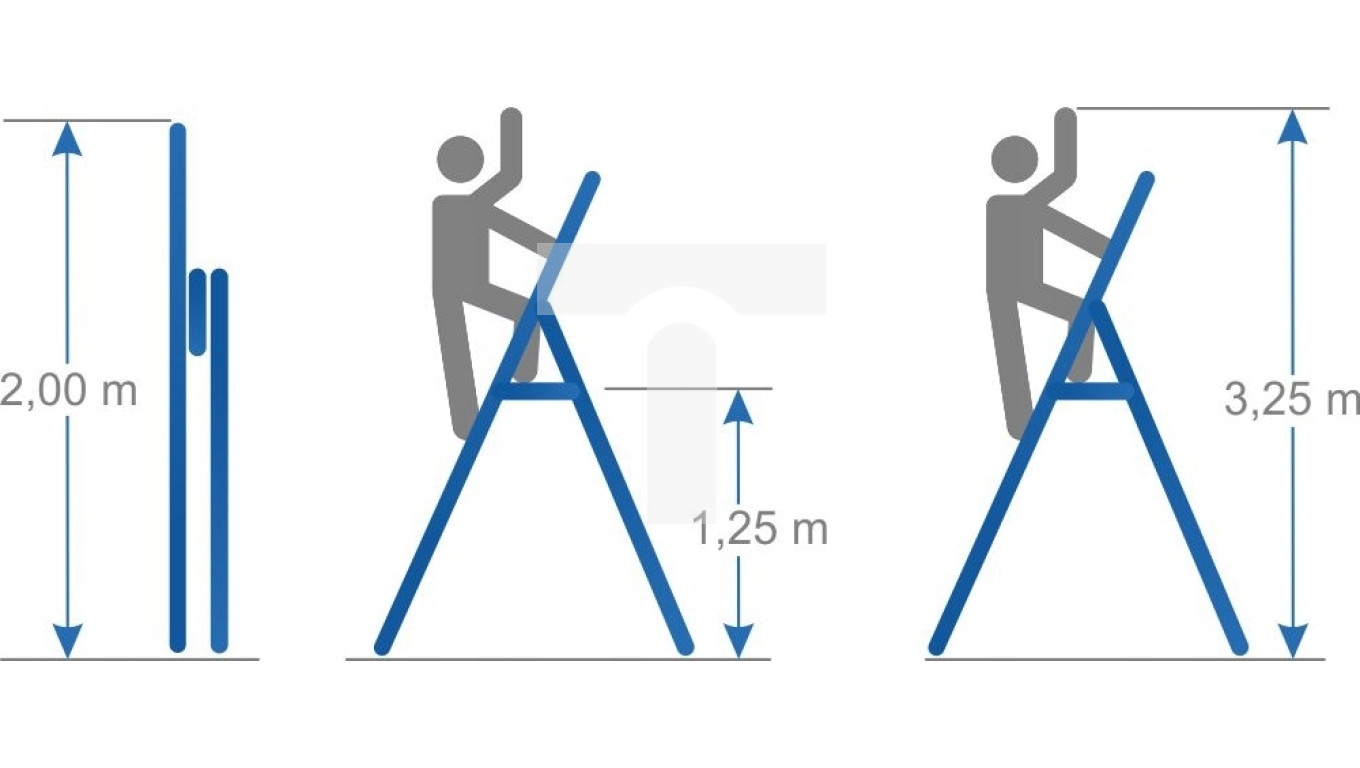 Drabinka wolnostojąca 6 stopni SOLIDY 126245 – KRAUSE | TIM SA