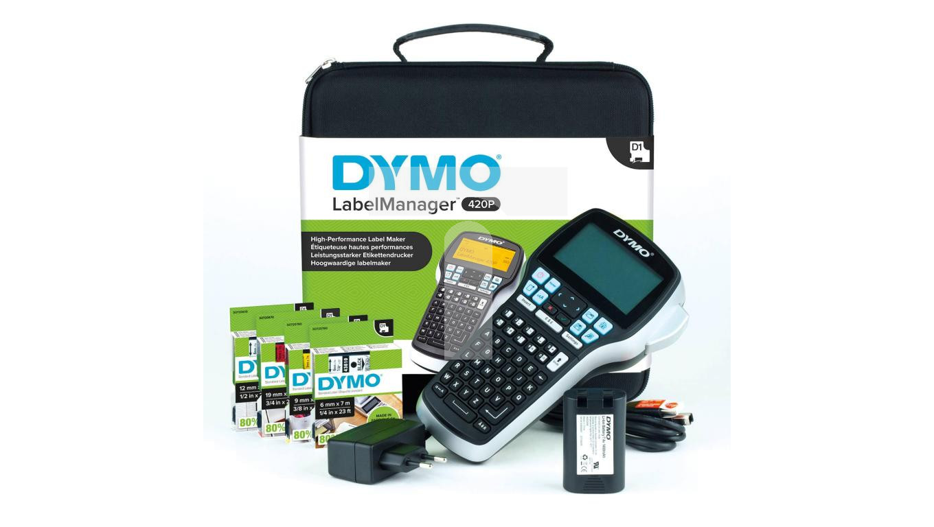 Drukarka DYMO LabelManager 420P ABC zestaw walizkowy S0915480 – Dymo ...