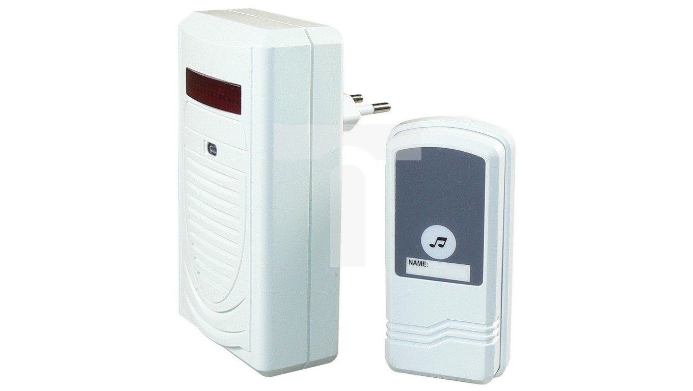Dzwonek bezprzewodowy 60m 230V 6898-80 biały P5705 – EMOS | TIM SA