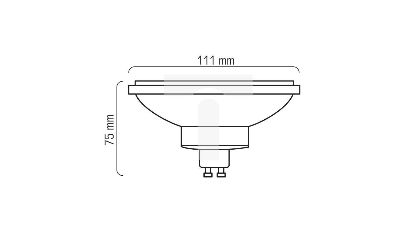 Żarówka LED ES111-AP GU10 10W LED WiFi CCT – LEDLUMEN | TIM SA