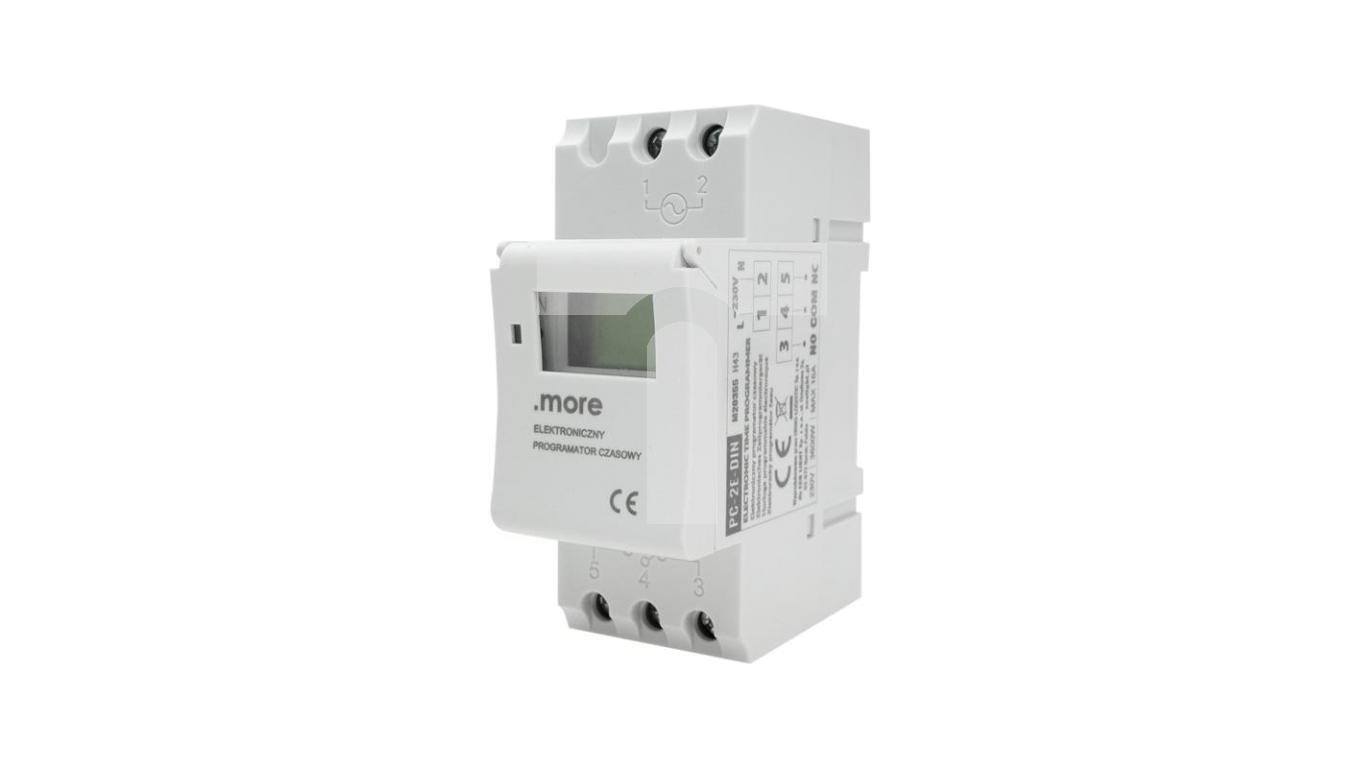 Elektroniczny Programator Czasowy PC-2E-DIN – ECO LIGHT | TIM SA