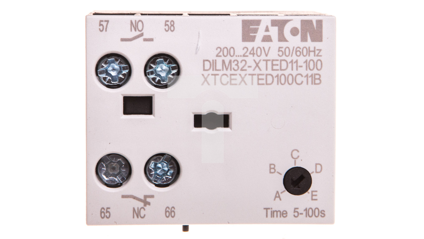 Elektroniczny moduł czasowy opóźnione odpadanie 5-100sek 1Z 1R 230V AC ...