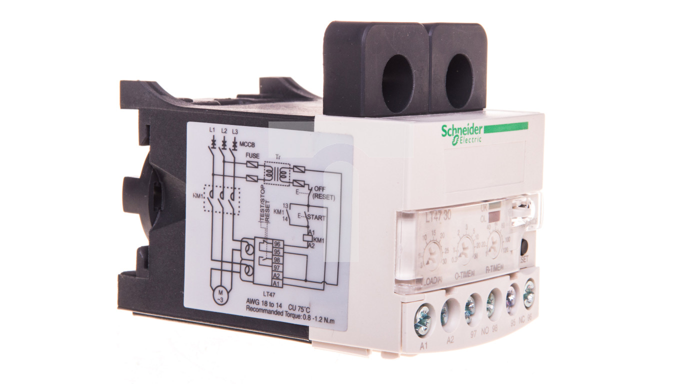 Elektroniczny przekaźnik przeciążeniowy 1Z 1R 3-30A 220-240V AC ...