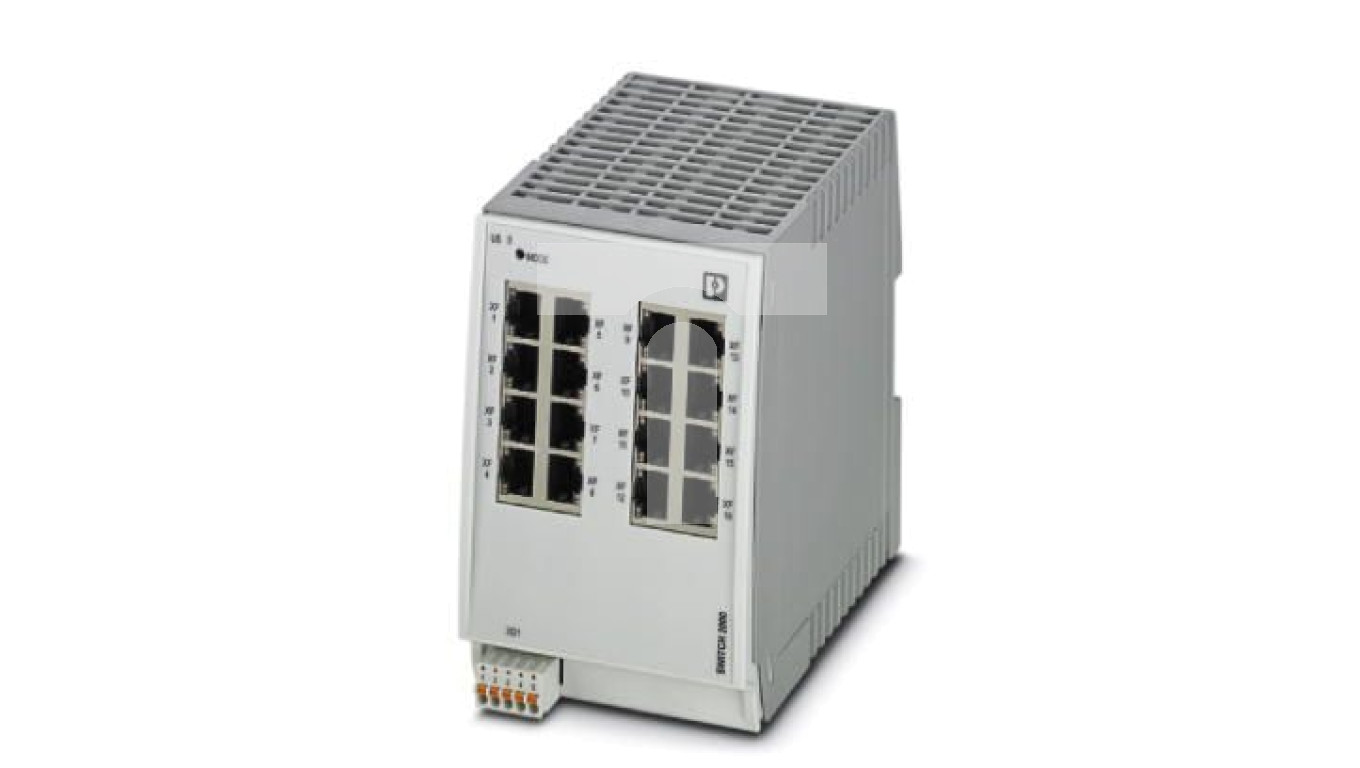 Ethernetowy Switch przemysłowy FL Switch 2016 10/100 Mb/s-Zarządzalny ...