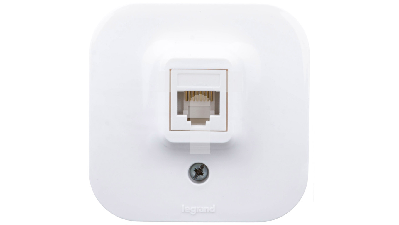 FORIX Gniazdo komputerowe pojedyncze RJ45 kat.5e UTP białe 782424 ...