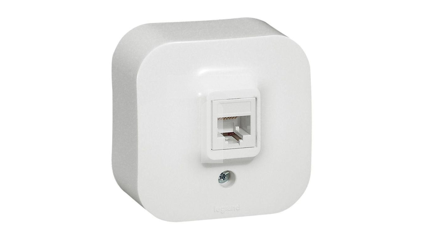 FORIX Gniazdo komputerowe pojedyncze RJ45 kat.5e UTP białe 782424 ...