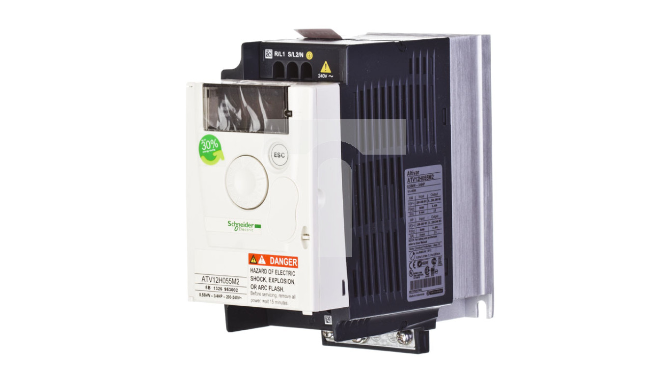 Falownik 0,55kW 1x200-240V/6,7A Altivar 12 ATV12H055M2 – Schneider | TIM SA