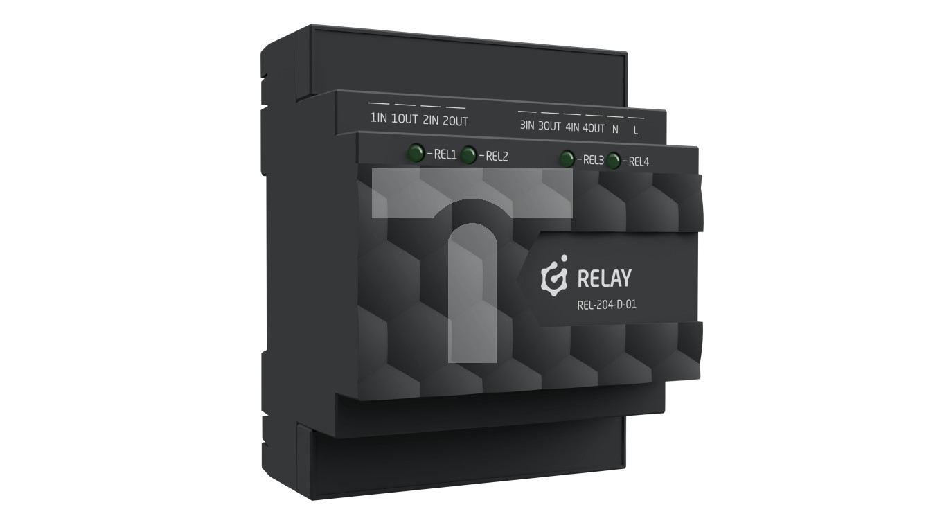 GRENTON RELAY 4HP, DIN, TF-Bus, REL-204-D-01 – GRENTON | TIM SA