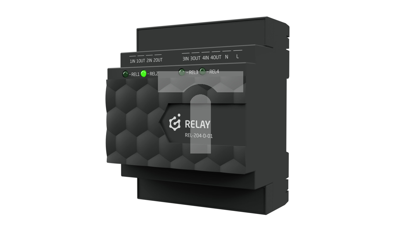 GRENTON RELAY 4HP, DIN, TF-Bus, REL-204-D-01 – GRENTON | TIM SA