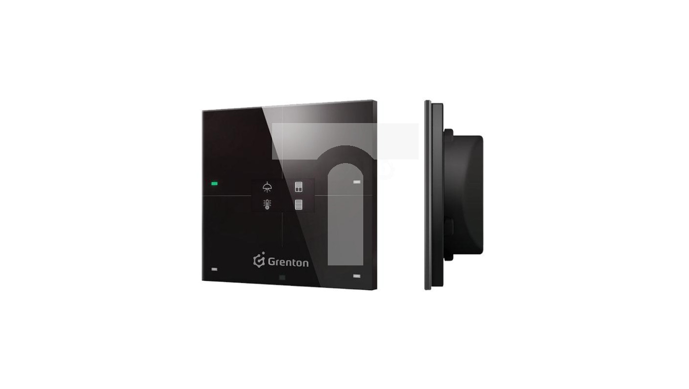 GRENTON SMART PANEL 4B, OLED, TF-Bus, CZARNY, SPS-204-T-01 – GRENTON ...