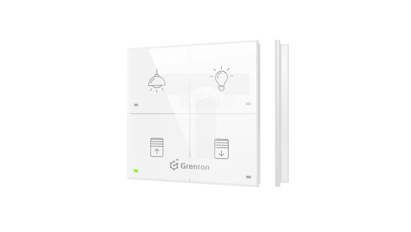 GRENTON TOUCH PANEL 4B, TF-Bus, biały, TPA-204-T-02 – GRENTON | TIM SA