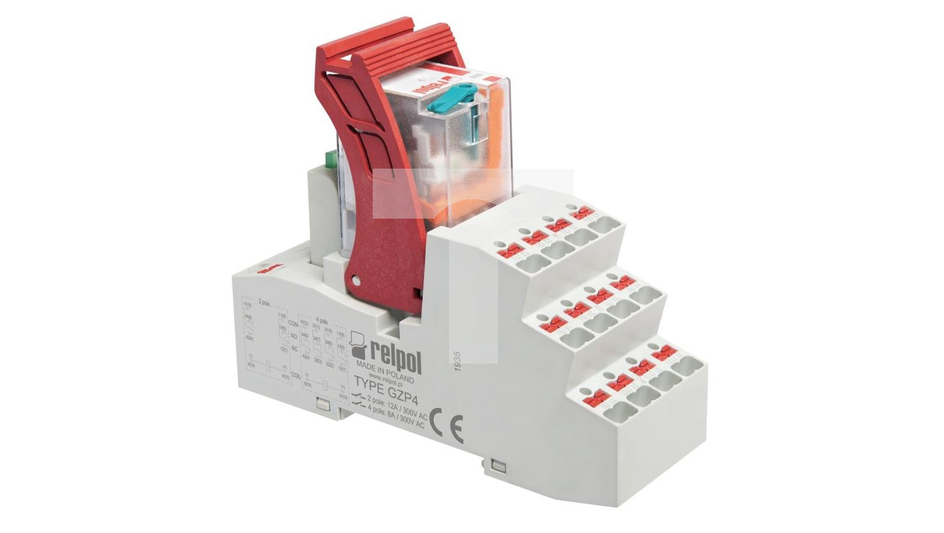 Gniazda z zaciskami Push-in do R2N R4N GZP4 864324 – RELPOL | TIM SA