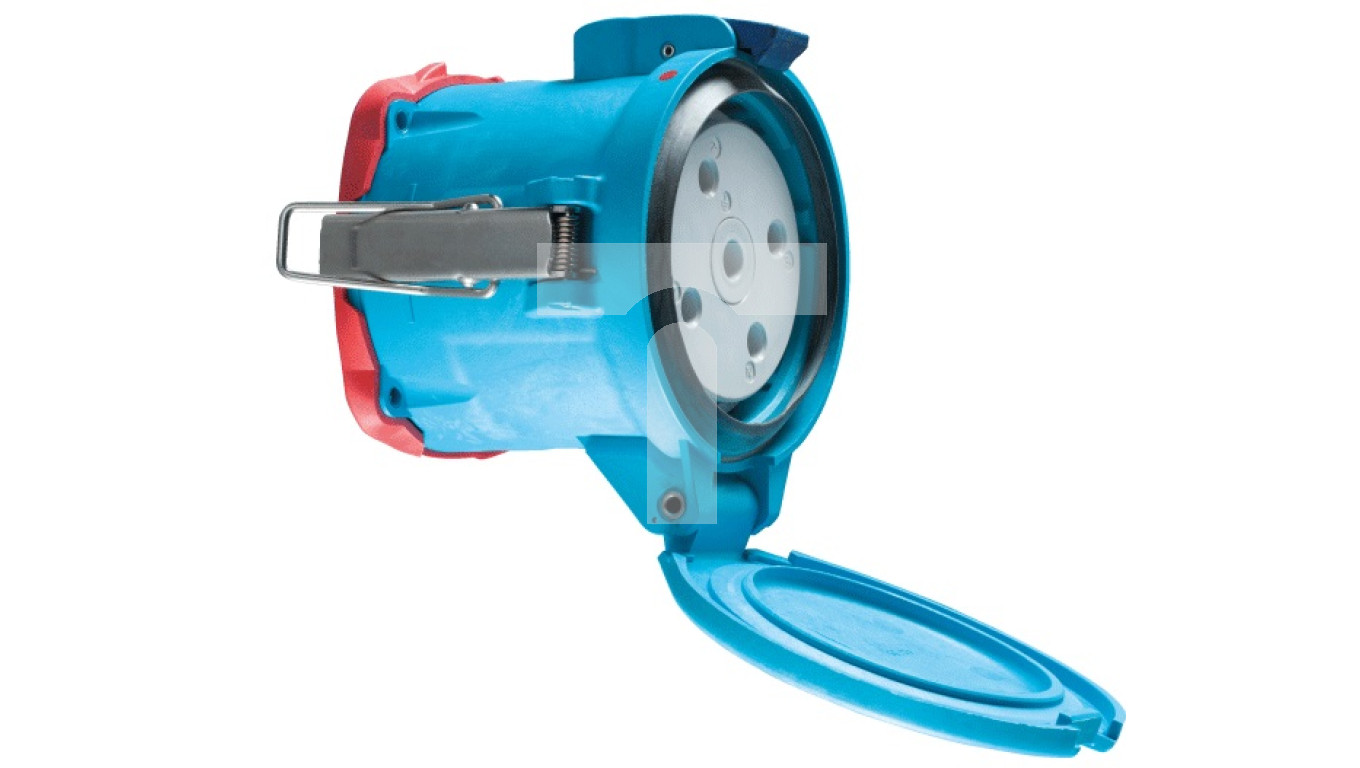 Gniazdo DS2 4P 250A 400V czerwone IP54 IK09 -40C+60C 3924013 – PCE | TIM SA