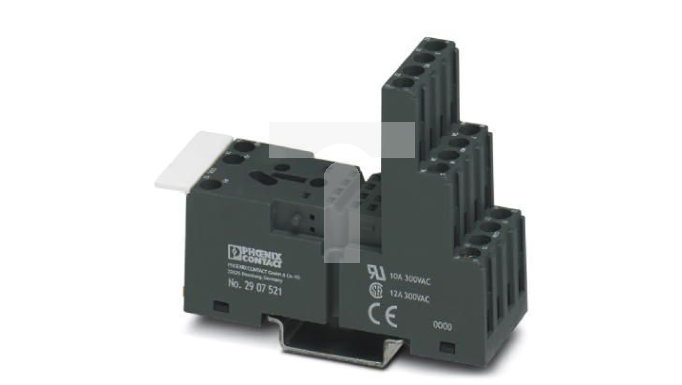 Gniazdo ECOR-2-BSC3/4X21 do przekaźnika REL-IR z 2 lub 4 zestykami ...