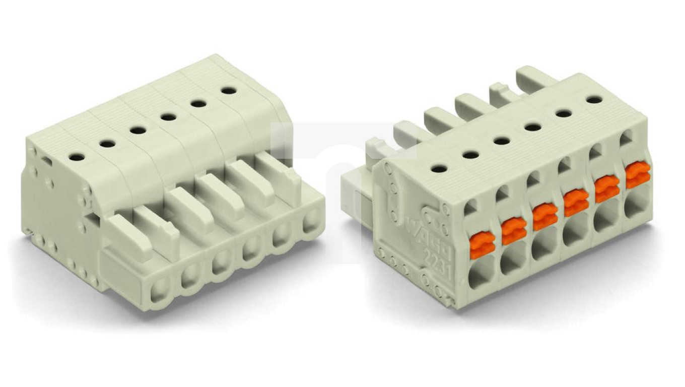 Gniazdo MCS-MIDI 3-biegunowy jasnoszare raster 5mm 2721-103/026-000/133-000 /100szt./ – WAGO ...