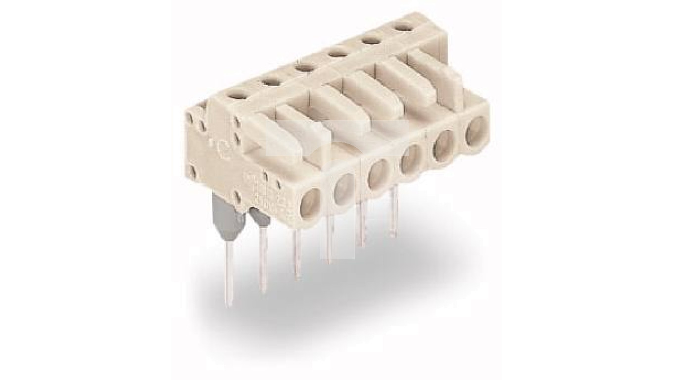 Gniazdo MCS-MIDI Classic 12-biegunowe jasnoszare raster 5mm 722-242/005-000 /25szt./ – WAGO | TIM SA