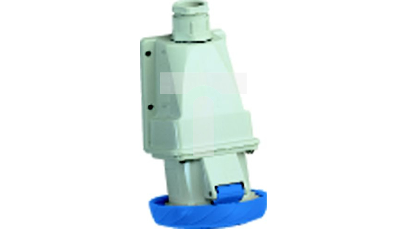 Gniazdo PratiKa - śruby - pod kątem - 16A - 2p+E - 200...250 V AC ...