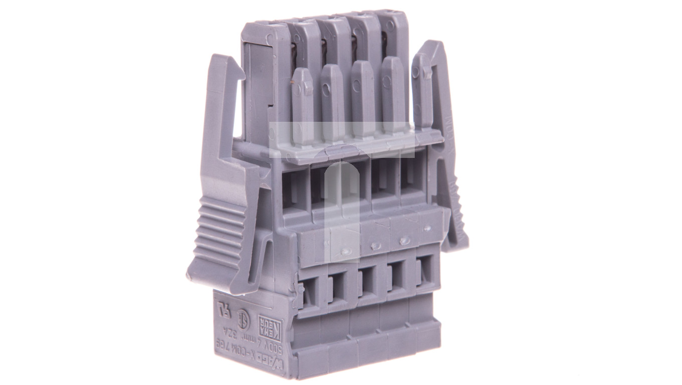 Gniazdo X-COM 1-przewodowe 5-biegunowe szare 769-105/021-000 – WAGO ...