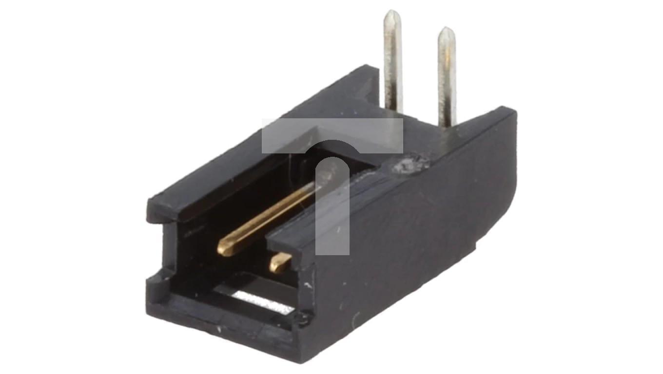 Gniazdo przewód-płytka męskie AMPMODU MOD II 2,54mm 2-pin 280377-2 – TE ...