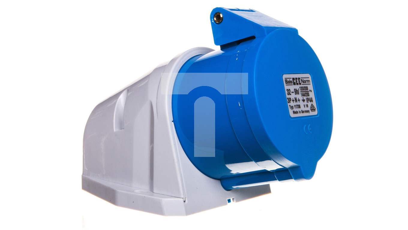 Gniazdo stałe 32A 5P 230V 9h IP44 11738 – BALS | TIM SA