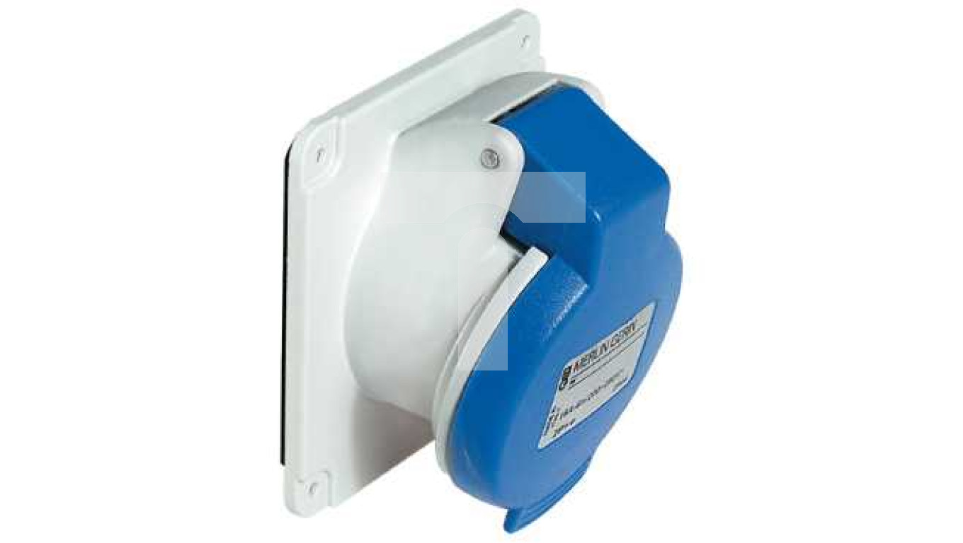 Gniazdo tablicowe 2P+Z 16A niebieskie IP44 PKF16F423 – Schneider | TIM SA