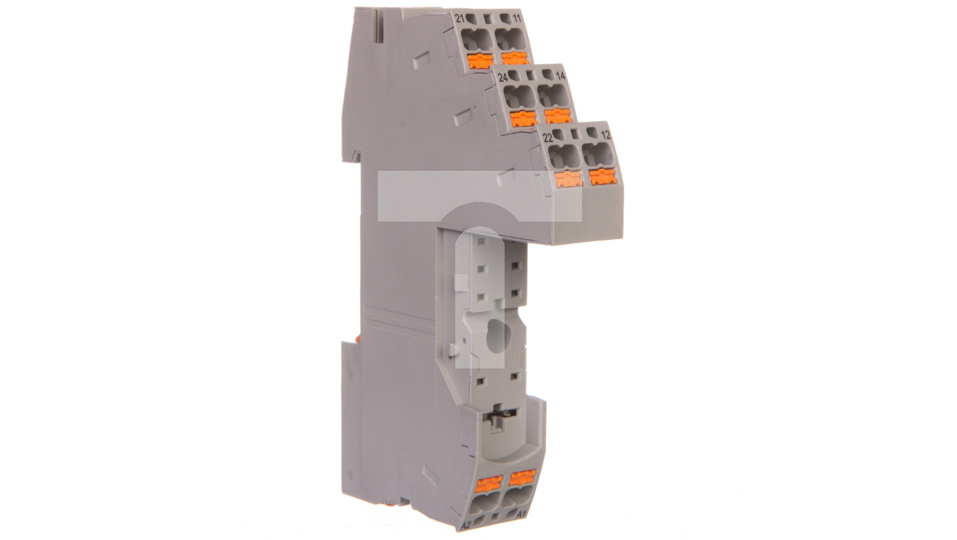 Gniazdo z zaciskami push-in RIF-1-BPT/2X21 do przekaźnika z serii REL ...