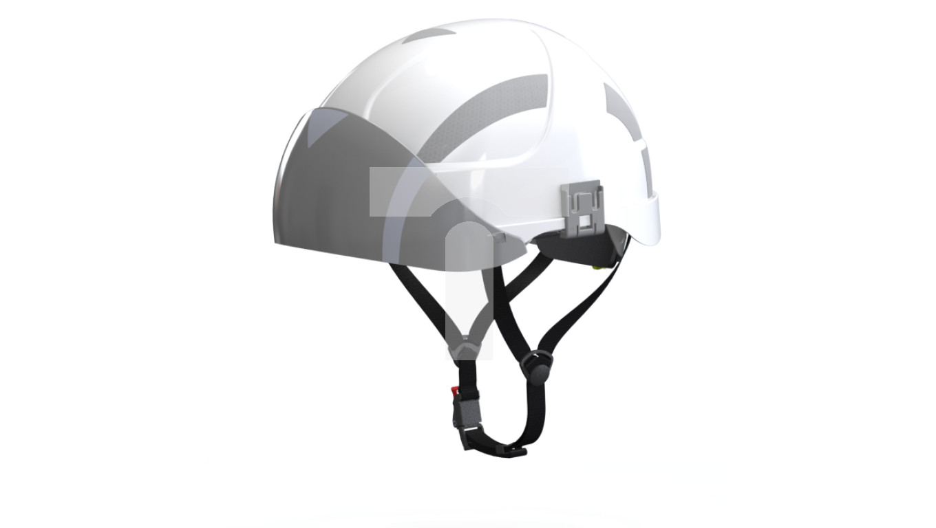 HUBIX SECRA H058S F113.WSE2 Biały hełm elektroizolacyjny, osłona twarzy ...