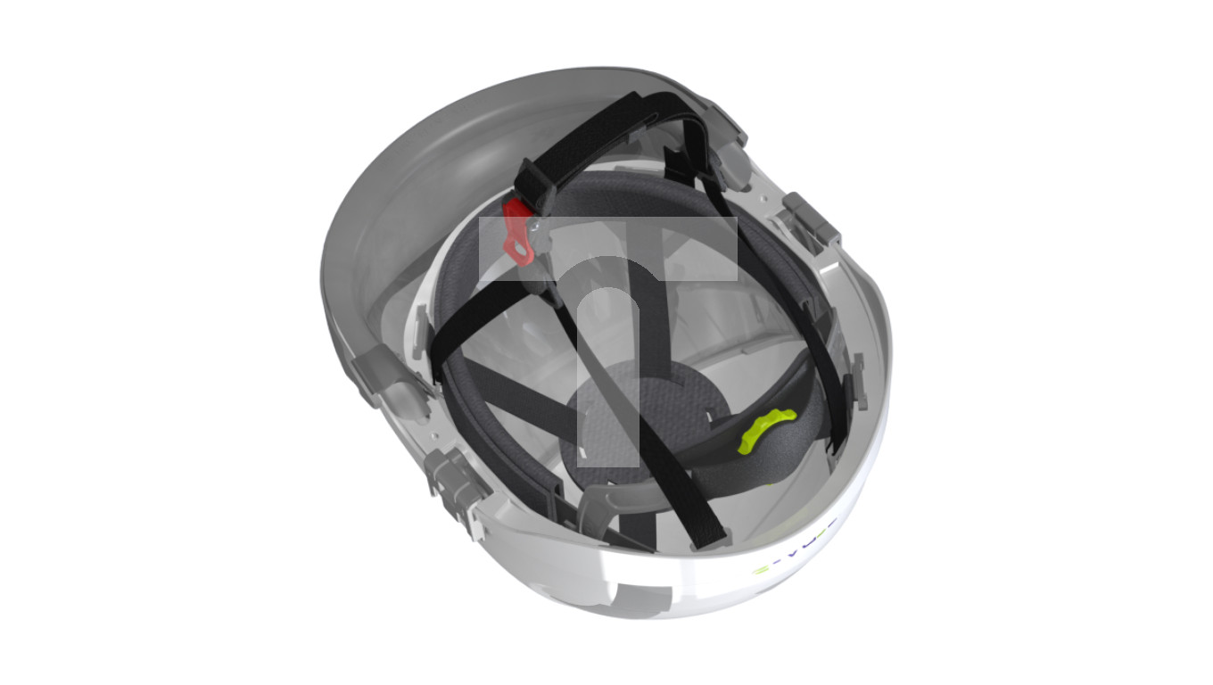 HUBIX SECRA H058S F113.WSE2 Biały hełm elektroizolacyjny, osłona twarzy ...