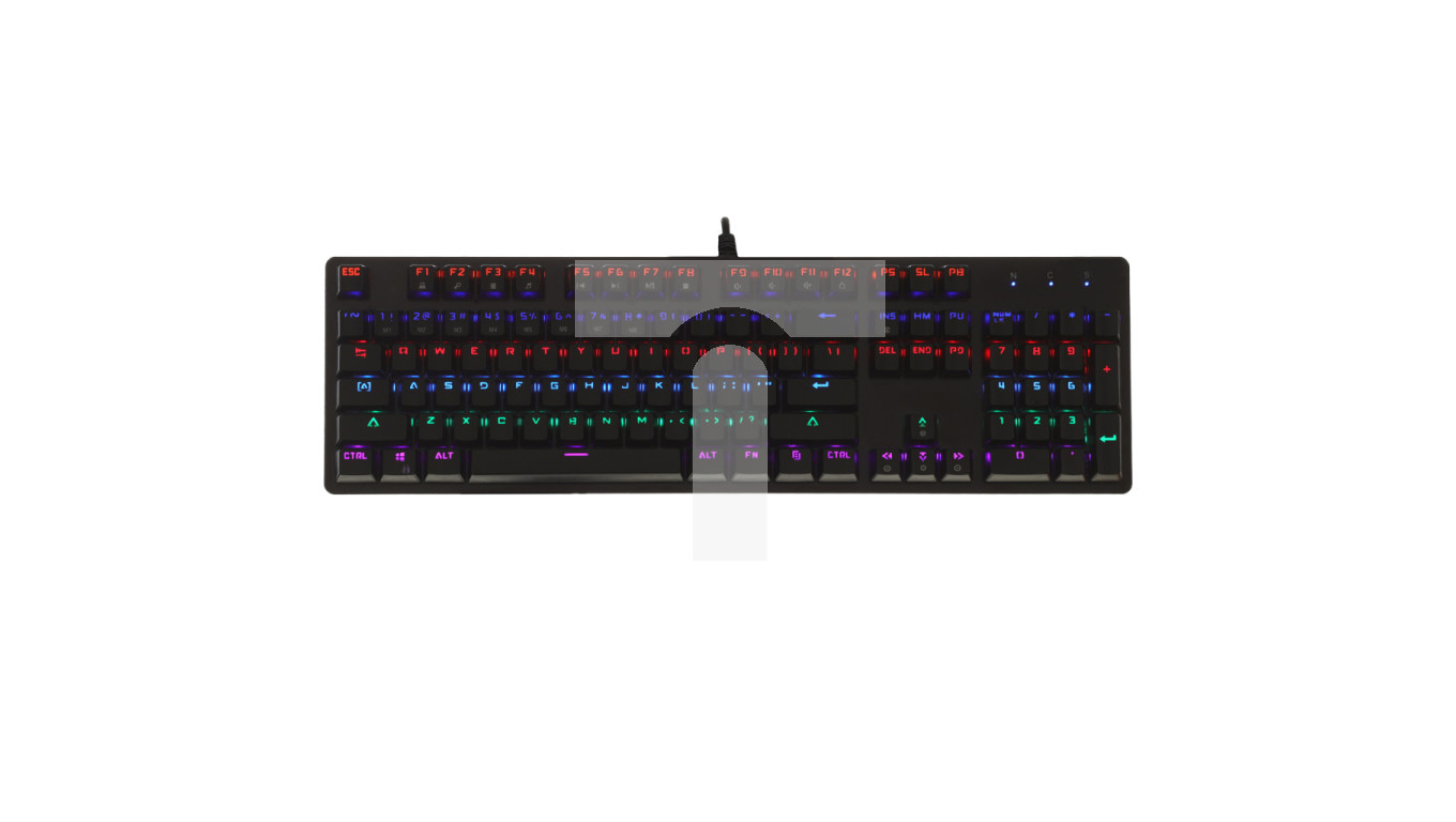 KLAWIATURA MECHANICZNA Z PODŚWIETLANIEM ART AK-51 USB – Multioffice sp ...