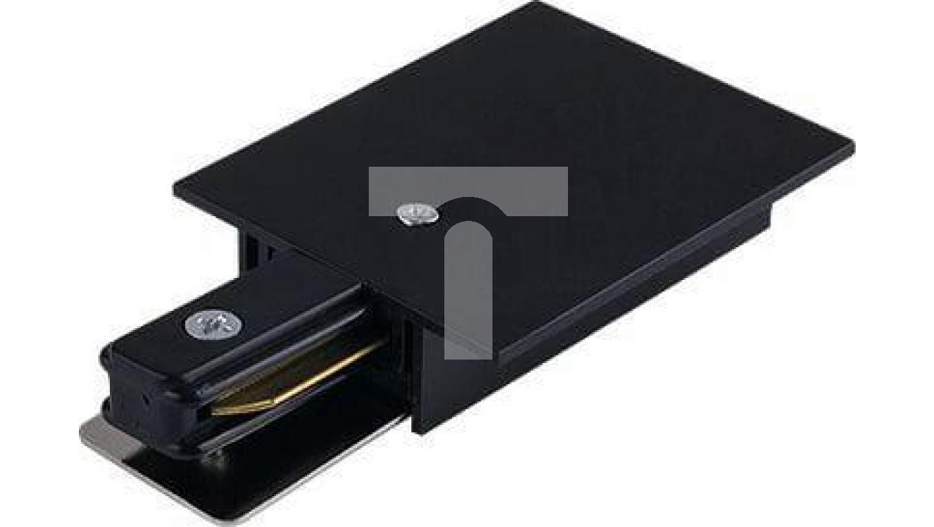 KOŃCÓWKA ZASILAJĄCA WPUSZCZANA CZARNA PROFILE RECESSED POWER END CAP ...