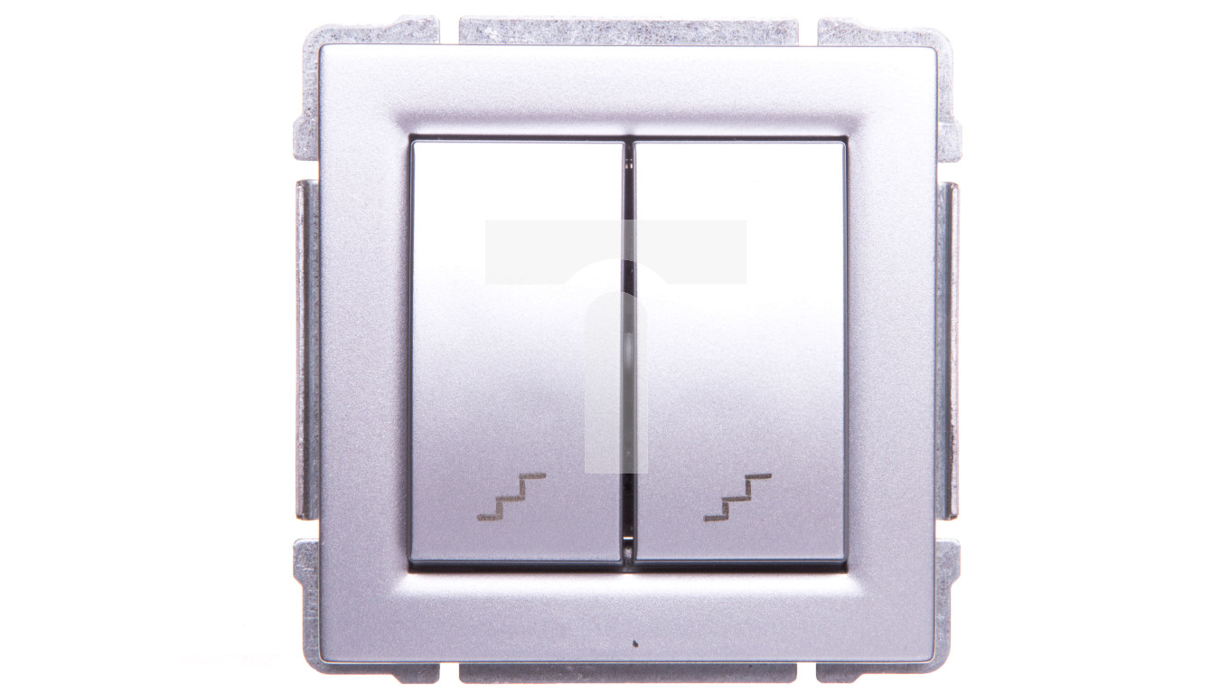 KOS66 Łącznik schodowy podwójny aluminium 664019 – KOS-ELEKTRO SYSTEM ...