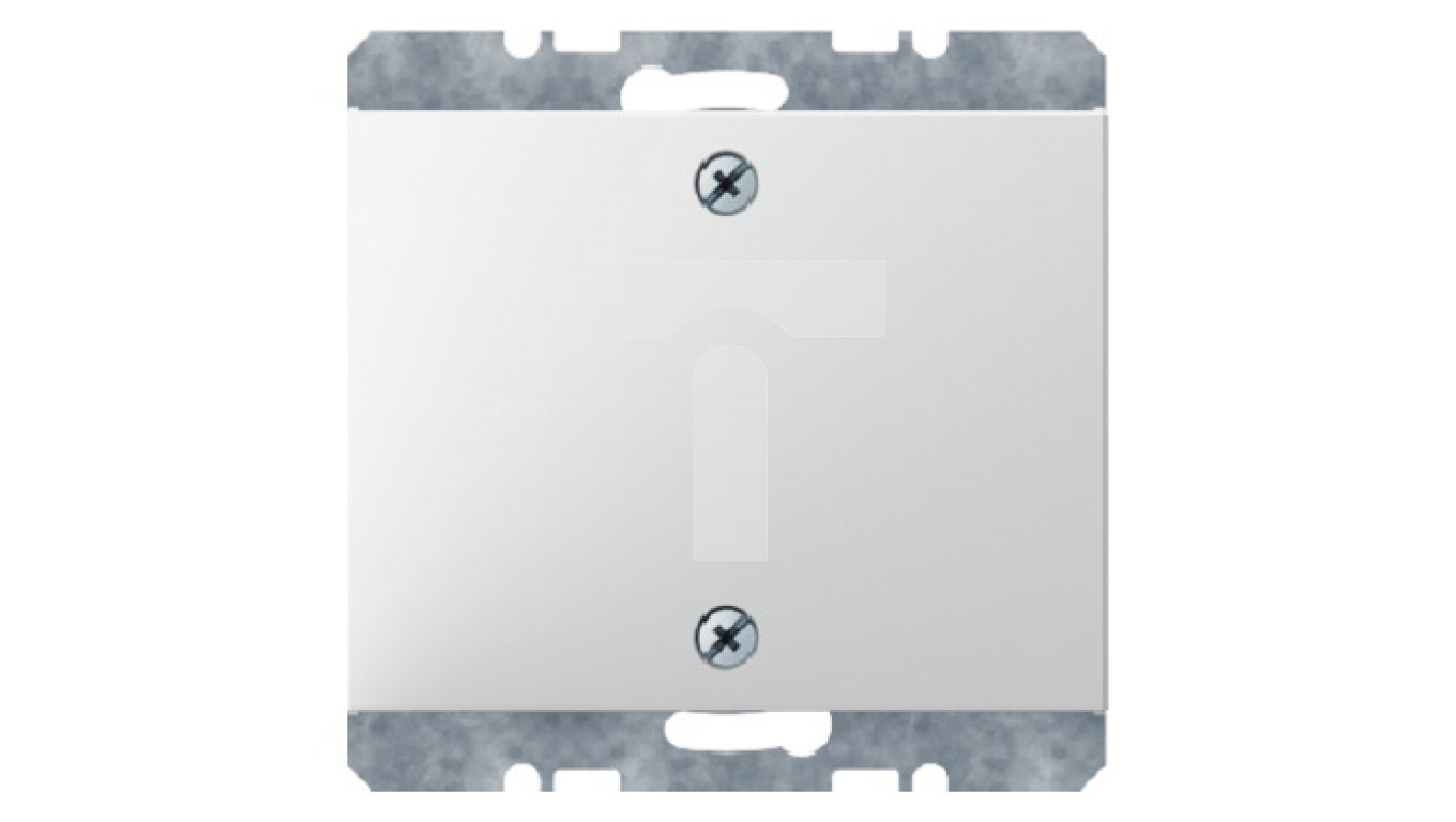 K.1 Zaślepka z elementem centralnym montowanym na śruby śnieżnobiała ...